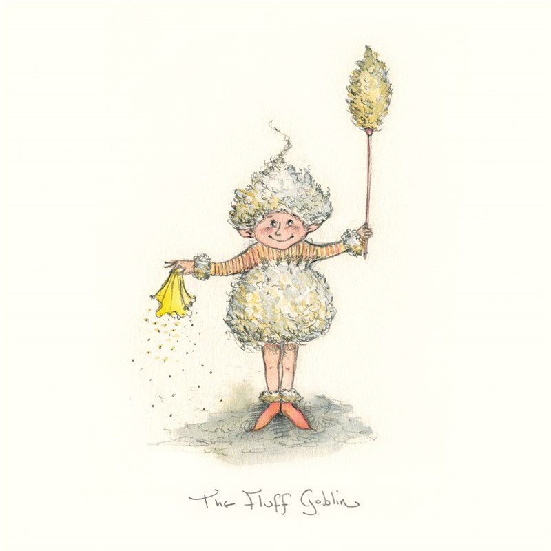 Greetings Cards » The Fluff Goblin - Moongazer Cards