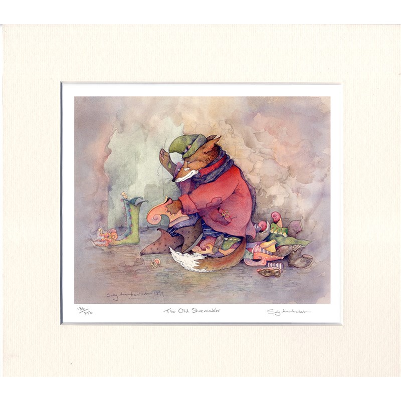 Prints » PRINT-The Old Shoemaker - Moongazer Cards